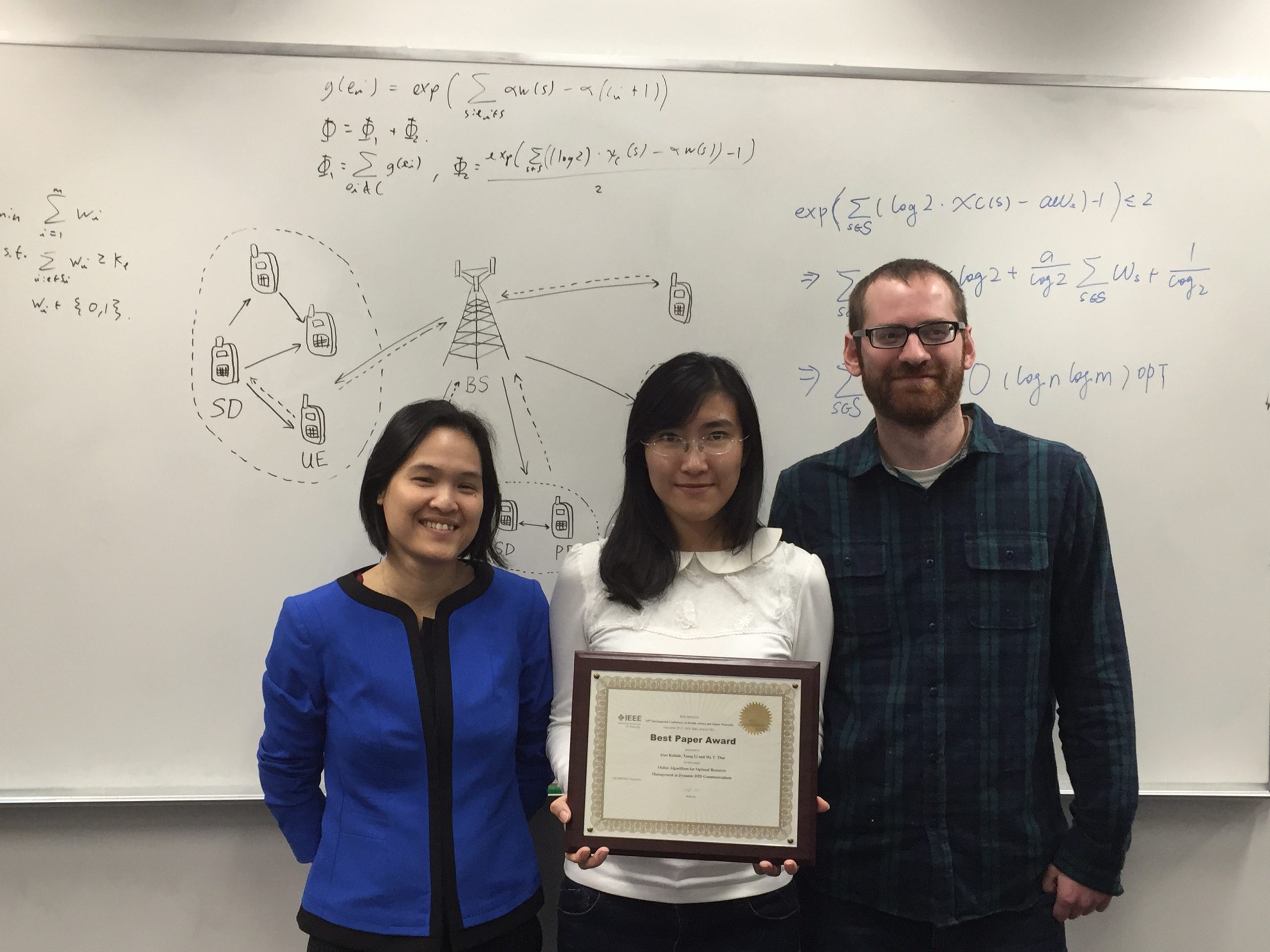 CISE Optima Network Science Wins Best Paper Award - Department of ...